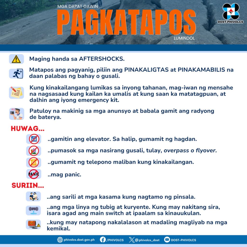 Gabay sa Paghahanda sa Lindol | Bacoor Government Center Gabay sa Paghahanda sa Lindol | Bacoor Government Center